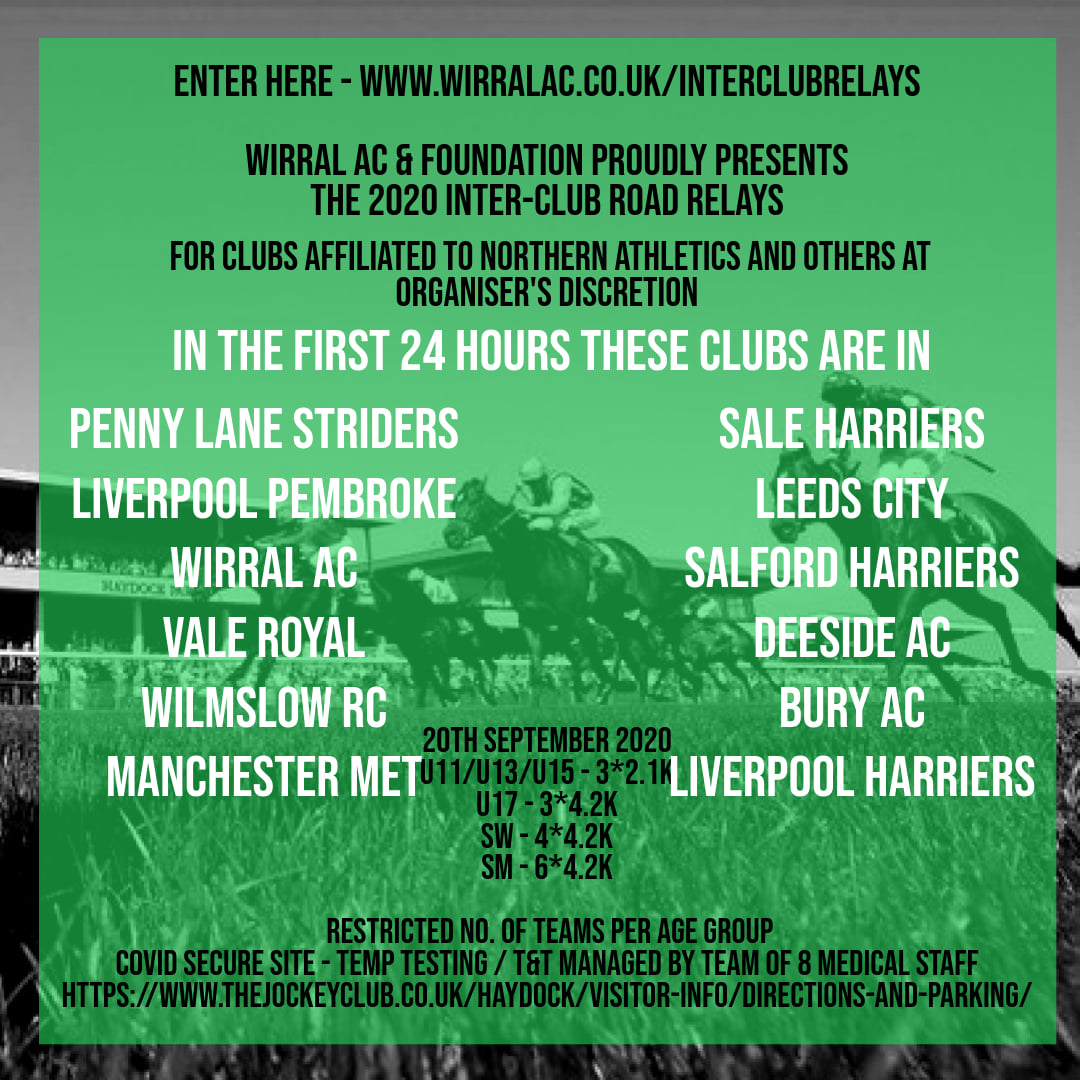 Wirral AC Inter-Club Road Relays | Blackburn Harriers & AC
